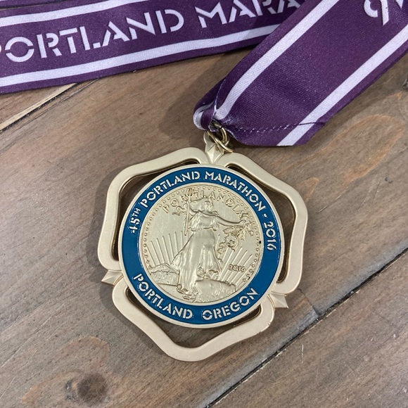 Accessories | 216 Portland Marathon Finisher Medal | Poshmark
